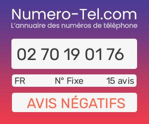 0270190176 : Infos sur +33270190176, Propriétaire & Avis | Numero-Tel