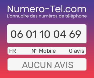 0601100469 : Infos sur +33601100469, Propriétaire & Avis | Numero-Tel
